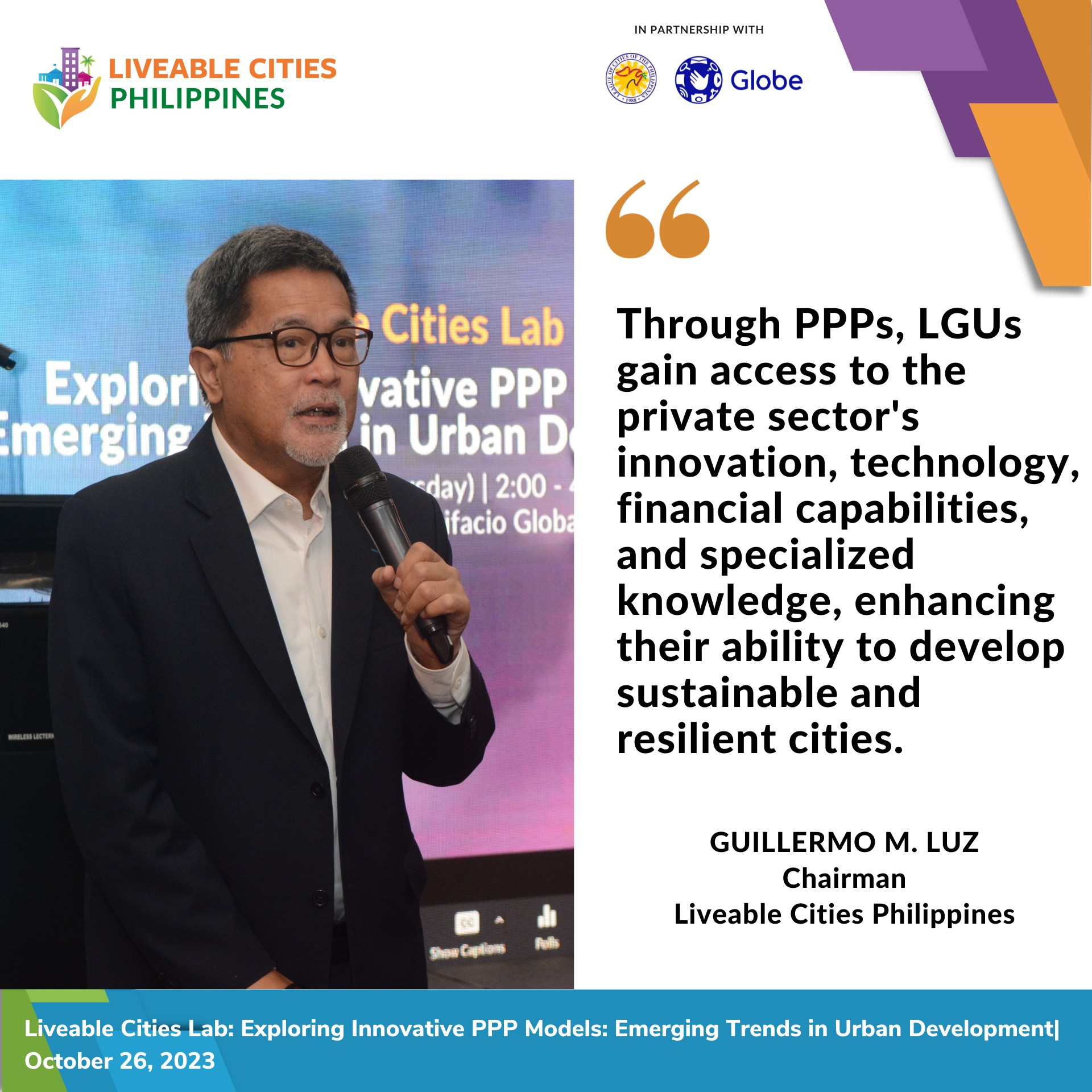 2023 LAB Speakers | Liveable Cities Philippines