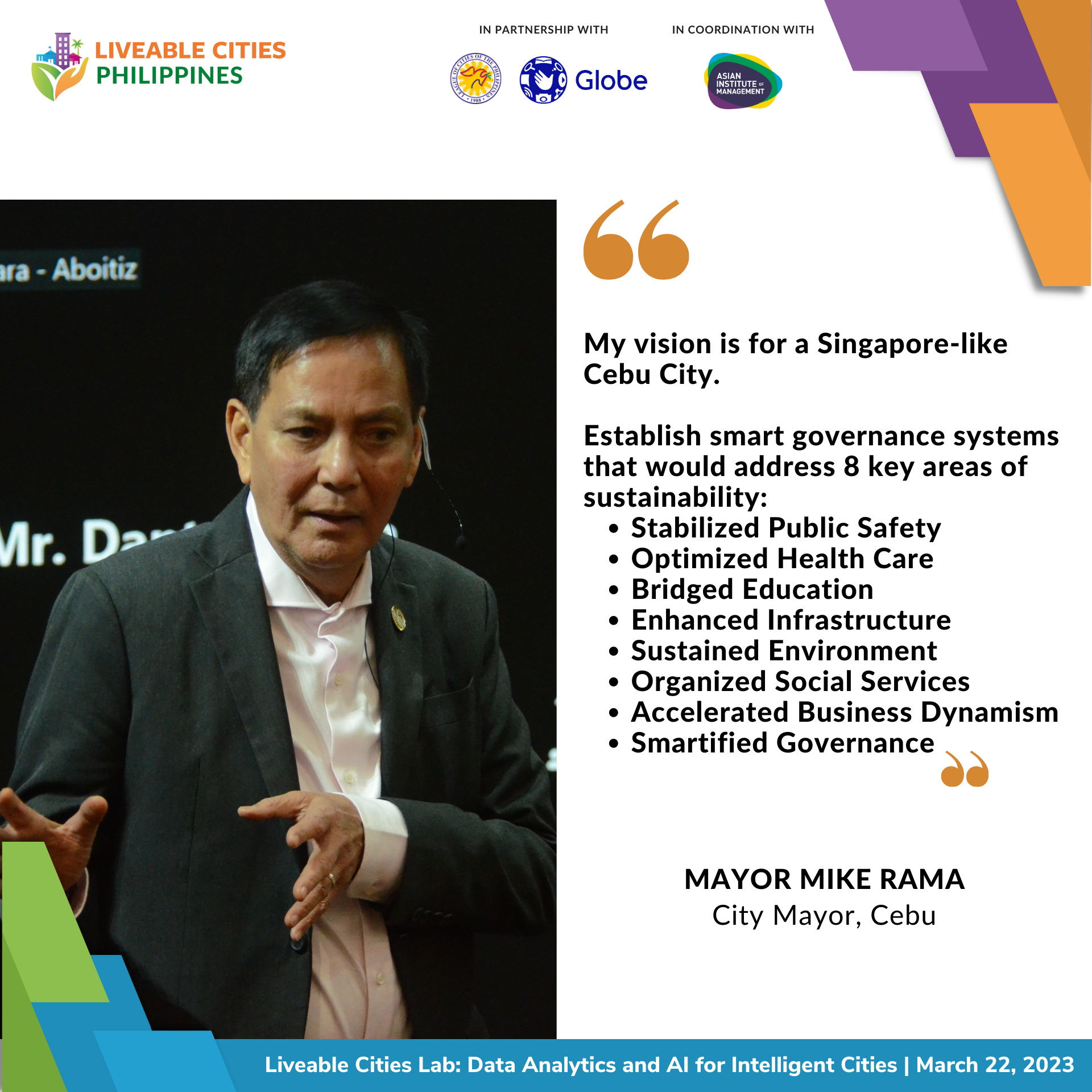 2023 LAB Speakers | Liveable Cities Philippines