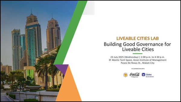 Building Good Governance for Liveable Cities | Liveable Cities Philippines